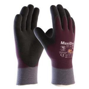 ATG 56-451 MaxiDry Zero-S Gloves Cut Level B Fully Coated — Safety ...