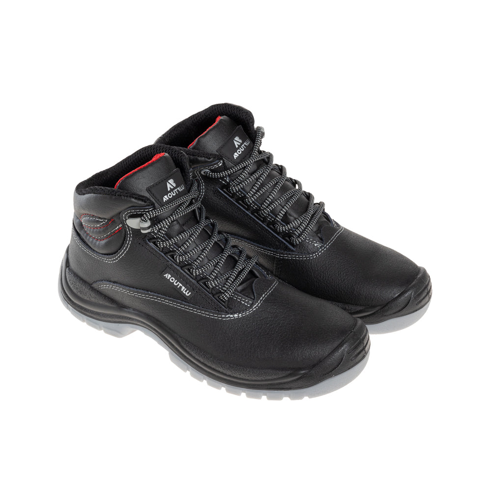 Aboutblu by Panther SPARTACUS Mid S3L SR FO Water Resistant Leather Sa ...