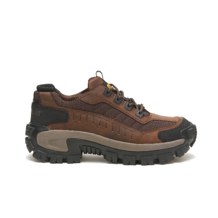 Caterpillar INVADER ASTM F2413-18 P91338 Dark Brown Steel Toe Work Sho ...