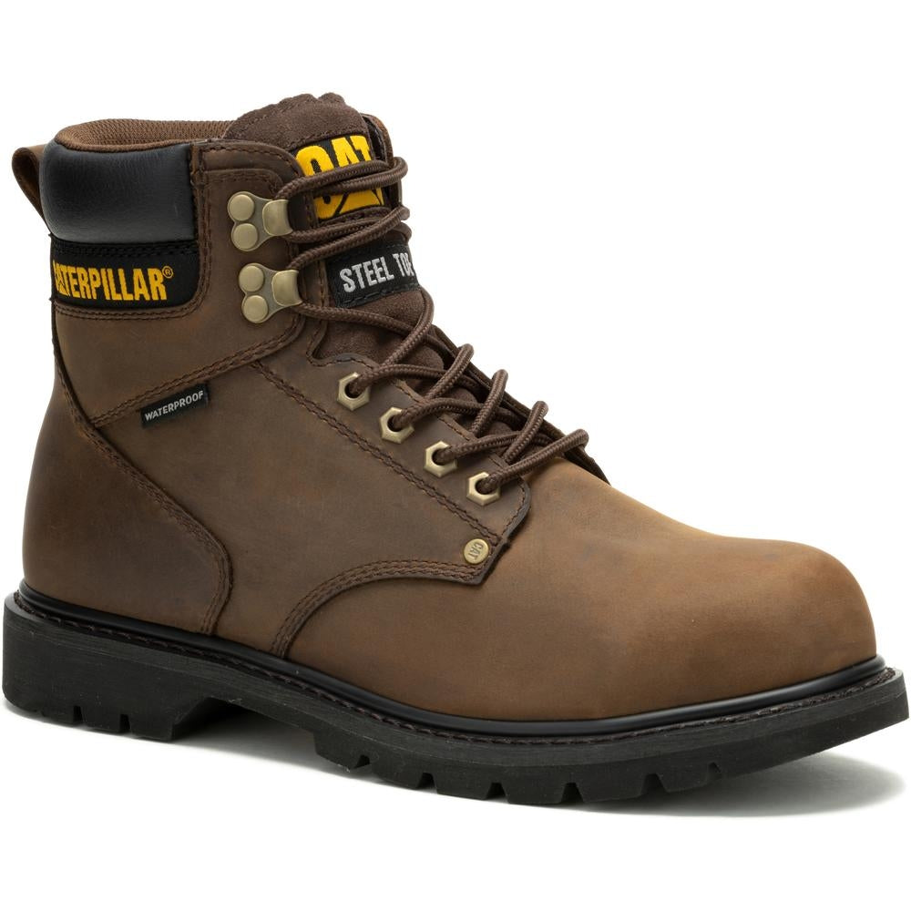 Caterpillar SECOND SHIFT ANSI F2413-11 I/75 C/75 P91660 Steel Toe Dark ...