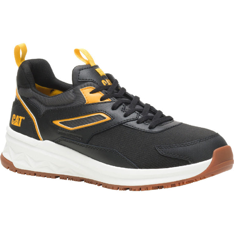 Caterpillar STREAMLINE RUNNER ASTM F2413-18 P91489 Black/ Cat Yellow C ...