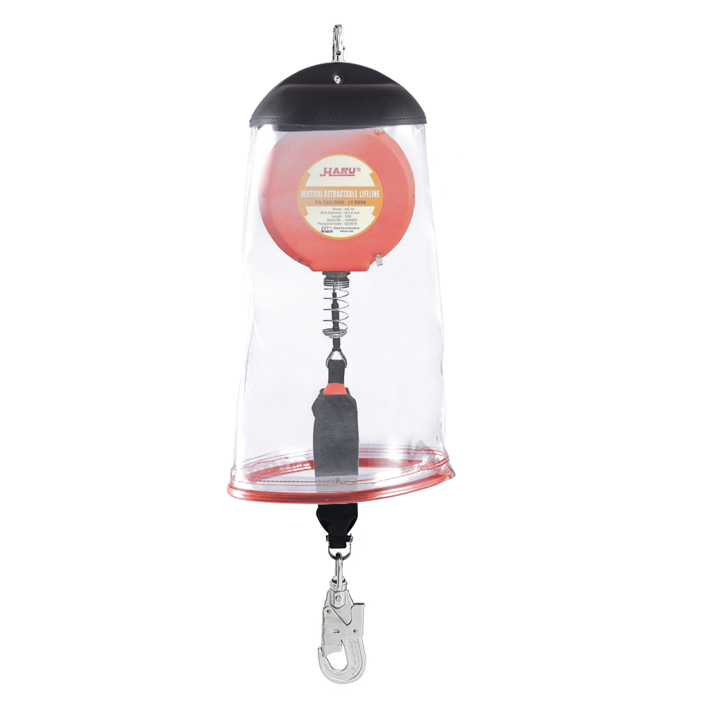 HARU U-1 U-2 Waterproof Cover for Self Retracting Lifeline 6m / 10m ...