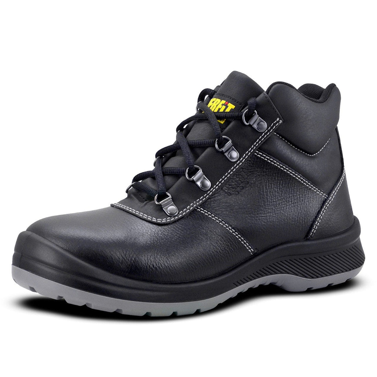 Perfit PERSEPHONE EN ISO PFT PT-014-BK S1P Dual Density Outsole Leathe ...