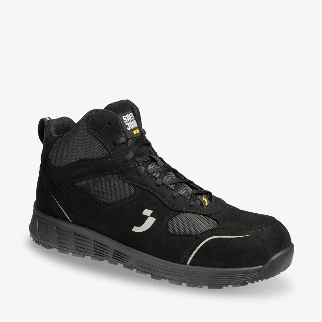 Safety Jogger Fuji S3S Mid Lace Up Lightweight Safety Boots ESD SRC Me ...