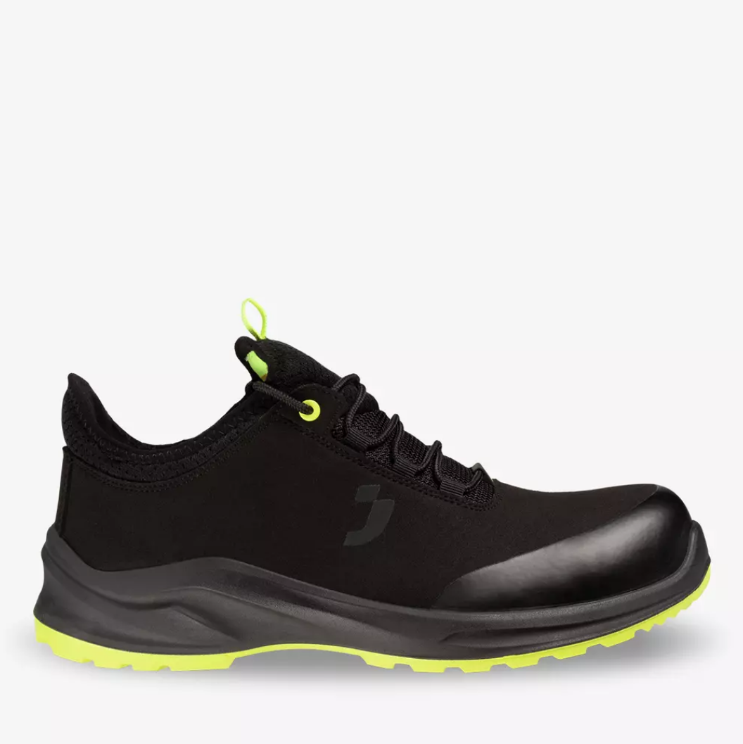 Safety Jogger MODULOS S3S Low SC SR ESD CI FO Metal-free, Black Vegan ...