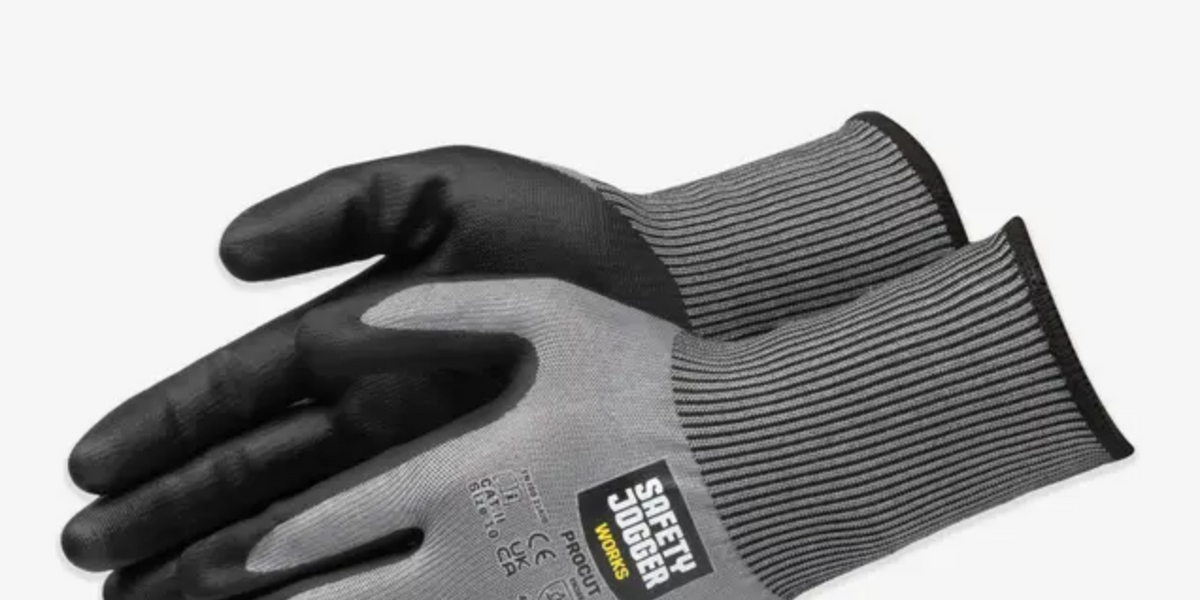 Safety Jogger PROCUT Nitrile Foam Coated, Level D Cut Resistant Gloves ...