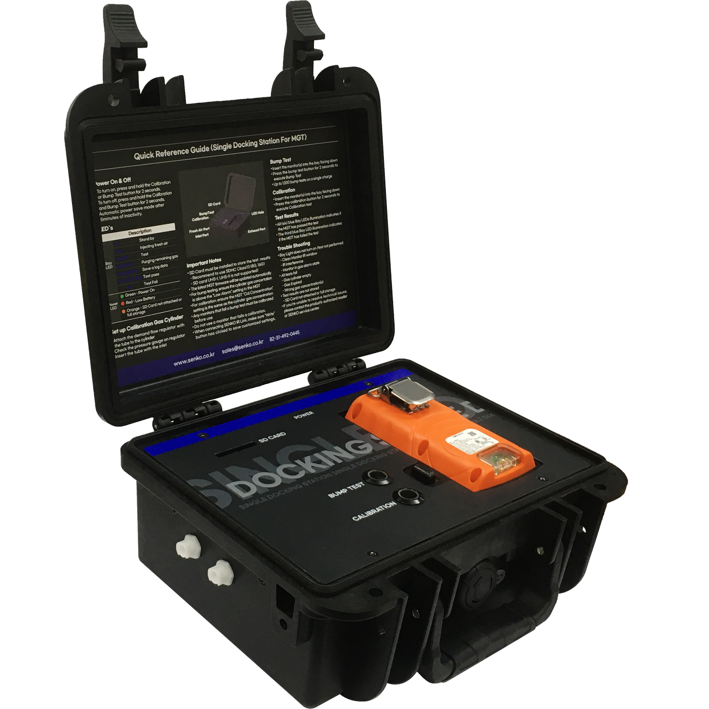 Senko MGT Single Docking Station (Bump Testing and Calibration) MGT Po ...