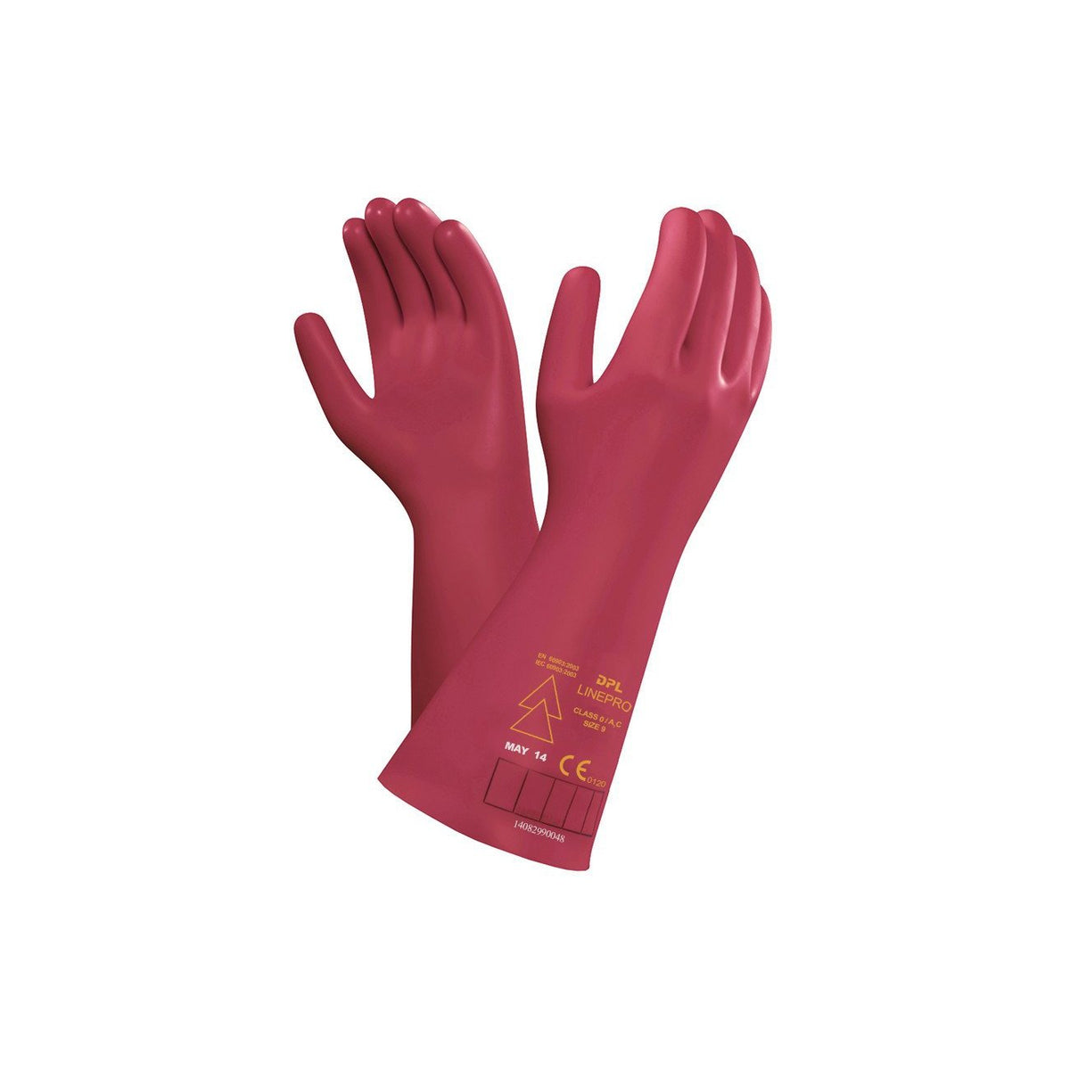 DPL LinePro Electric Insulating Rubber Gloves (EN60903, ASTM D120-08 ...