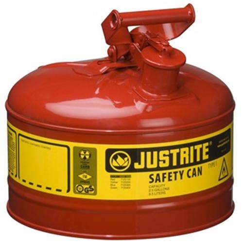 Justrite 1/2/2.5 Gallon Type I Safety Can Gas Dispenser — Safety ...